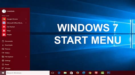 How To Bring Windows 7 Start Menu For Windows 10 Customize Start Menu Like Classic Youtube