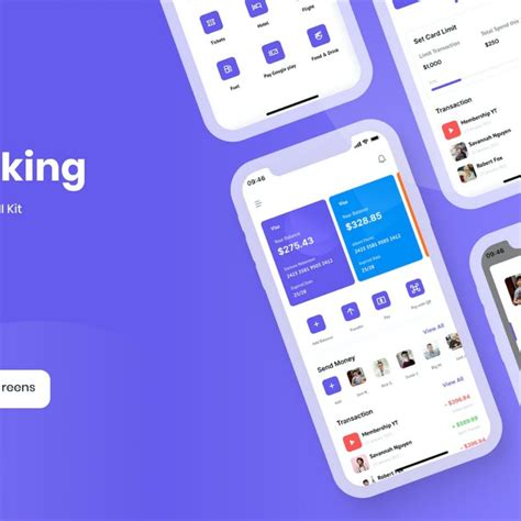 banking app ui kit