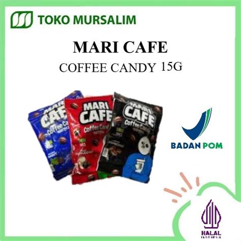 Jual Mari Cafe Coffee Candy Mari Cofe Permen Kopi Rasa Espresso Cappuccina Mint Permen Kopi