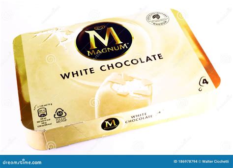 Magnum Algida Ice Cream Magnum Algida Is A Brand Of Unilever Editorial