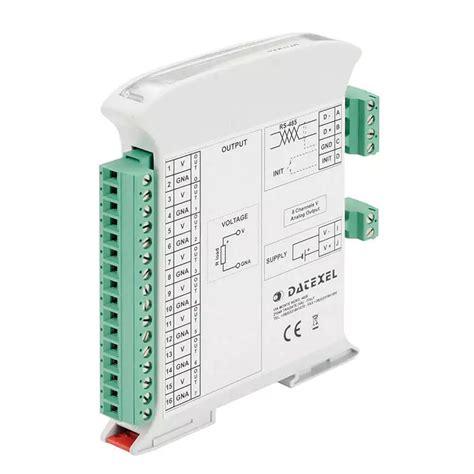 Datexel Isolated Modbus Rtu Io Module On Rs 485 Network Dat3012