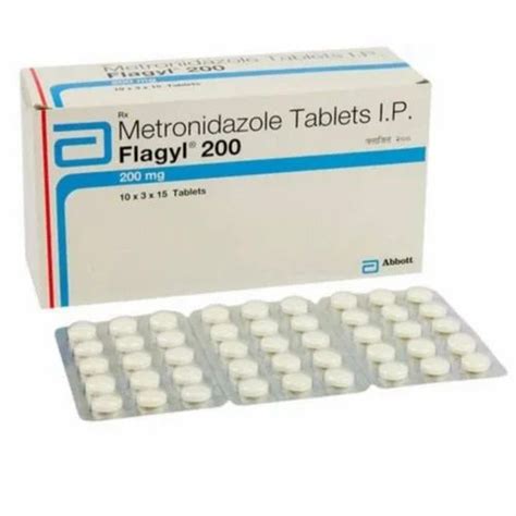 200mg Flagyl Metronidazole Tablets At ₹ 13stripe Dahisar West Mumbai Id 25259688130