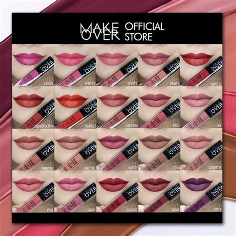 Jual Make Over Intense Matte Lip Cream 65 G Lip Cream Last 8 Hours