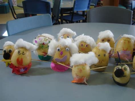 Pin By Claire Fowler On Potato People Food Art Craft Activities