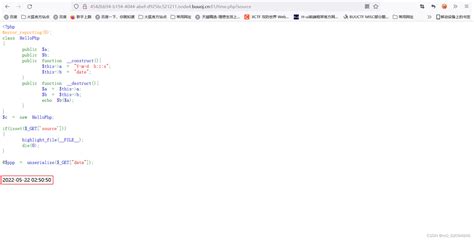 buuctf readlezphp 反序列化 buuctf反序列化 csdn博客