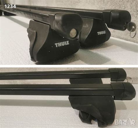 Багажник Напречни греди Thule 120см за монтаж на надлъжни рейки в Аксесоари и консумативи в гр