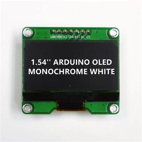 128 X 64 1 54 Arduino Oled Displays Orient Display