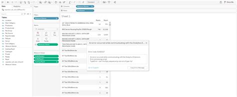Non Int Type List Issue In Tabpy Tableau And Python Integration