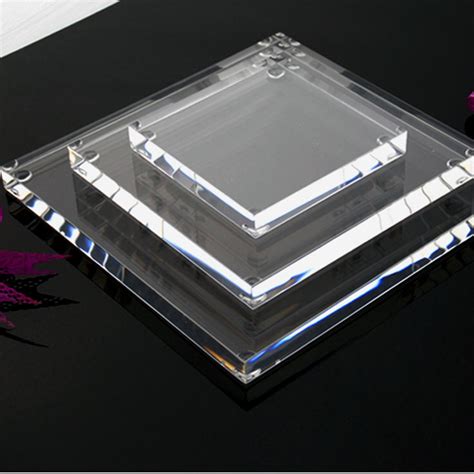 Clear Acrylic Block Acrylic Jewelry Display Block Clear Solid Acrylic