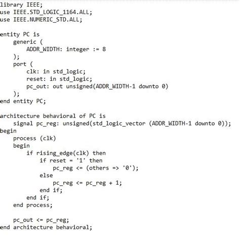 Solved Write A Top Model Vhdl Code For This Pipeliend