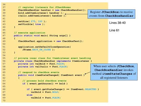 PPT JCheckBox And JRadioButton PowerPoint Presentation Free Download ID