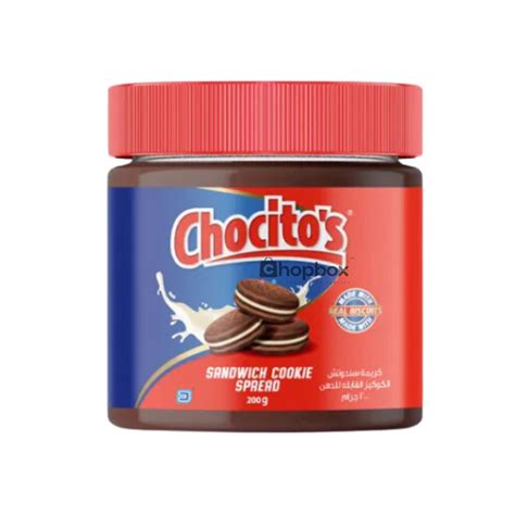 Chocito Chocolate Cookies And Cream Spread 200gm Chopbox