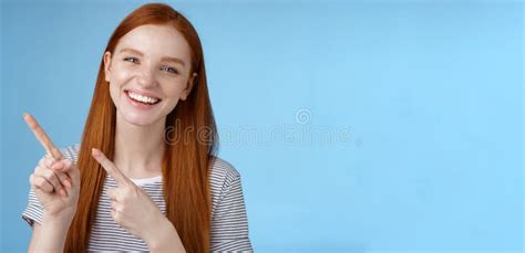 Charismatic Friendly Pretty Redhead Outgoing Girl Hang Out Friends