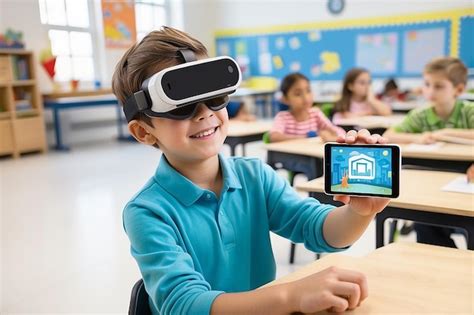 Premium Photo Exploring Augmented Reality In Future Classrooms
