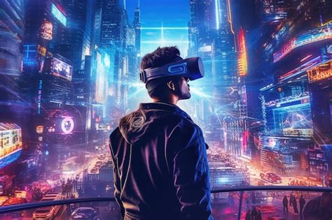 Premium Ai Image World Of Virtual And Augmented Reality Generative Ai