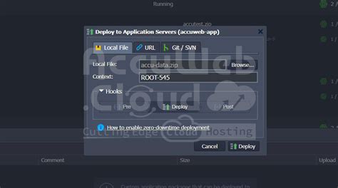Deployment Hooks Automate Routine Tasks Accuwebcloud