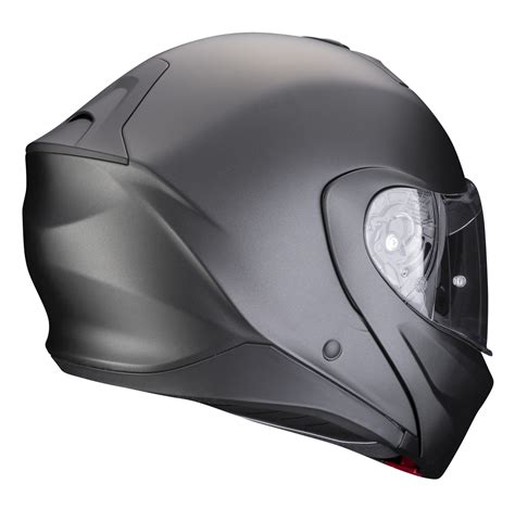 Scorpion Exo 930 Evo Modular Helmet Solid Matt Pearl Black At
