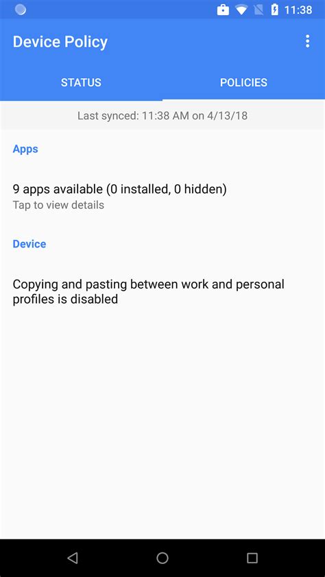 Android Device Policy APK For Android Download