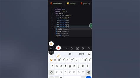 Go Different Types Variable Declarationshorts Go Multiple Variables Declarationprintin
