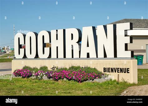 Cochrane Is A Town In Northeastern Ontario Canada And Home To The Polar Bear Habitat The Only