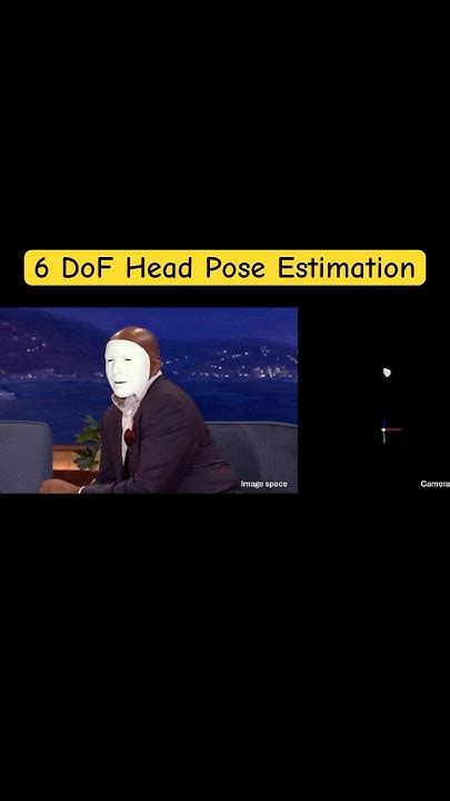 6dof Head Pose Estimation Artificialintelligence Automation Pose Future Ai Model