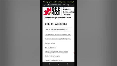 How To Run Python Program To Add 2 Integers And 2 Strings In Your Smartphone Youtube