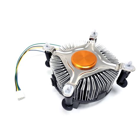 Cpc 07500 Low Profile Intel Stock Cpu Cooler With 4pin Pwm Fan Nwca Inc