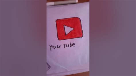 Youtube লোগো আর্ট করা দেখেন 🥰🥰 Youtube