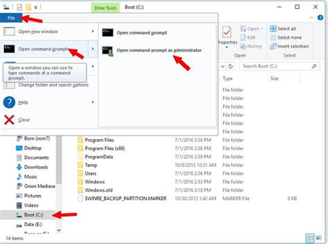 Windows 10 Open Command Prompt Window As Administrator Borns Tech And Windows World