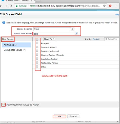 What Is A Bucket Field In Salesforce Reports