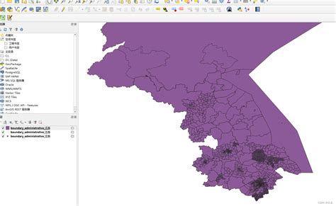 Qgis获取行政区geojson数据以及数据乱码修复qgis Geojson Csdn博客