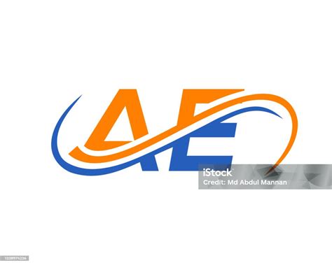 Ae 편지 링크 비즈니스 로고 Ae 로고 디자인 금융 개발 투자 부동산 및 관리 회사 벡터 템플릿을 위한 Ae 로고 디자인