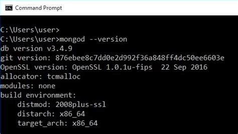 Check Mongodb Version In Windows Linux Pc 3