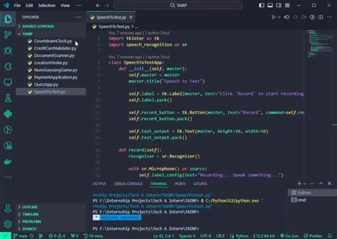 Video Abuzaid Khattak On Linkedin Python Internship Techaintern