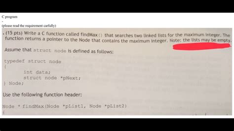 Solved C Program Please Read The Requirement Carfully 15