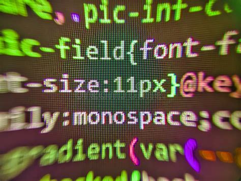Simple Website Html Code With Colourful Tags In Browser View On Dark Background Future