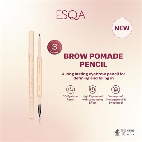Esqa Esqa Ebrow Pomade Pen Dark Brown Watsons Indonesia