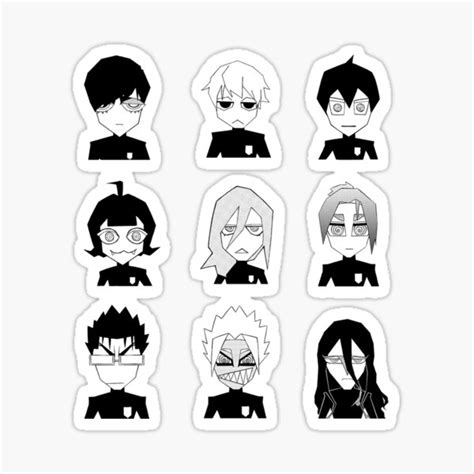 Blue Lock Icon Sticker Pack Sticker By Nokimak Redbubble