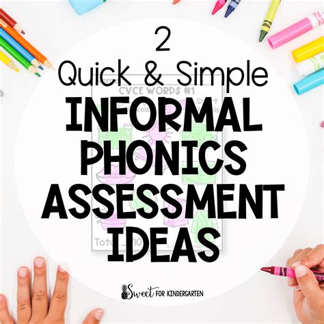 Two Simple Strategies For Assessing Phonics Skills In A Flash Sweet For Kindergarten