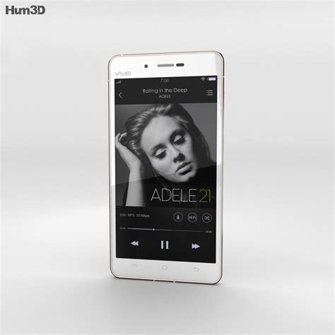 Vivo X5Max White 3D model - Download Phones on 3DModels.org