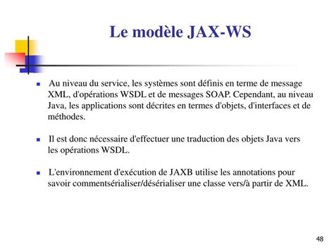 Ppt Java Et Xml Jaxb Annotations Jaxb Powerpoint Presentation Free
