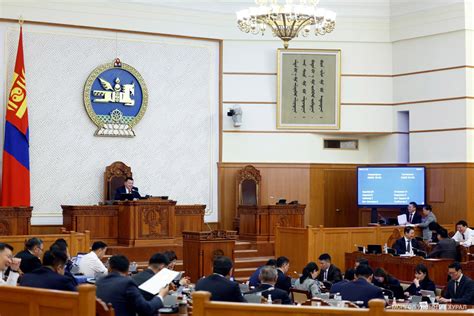 Улсын Их Хурлын чуулганы нэгдсэн хуралдаанаар Монгол Улсын 2024 оны төсвийн тухай хуулийн