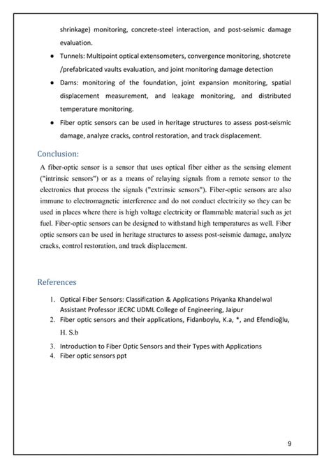 fiber optic sensor pdf
