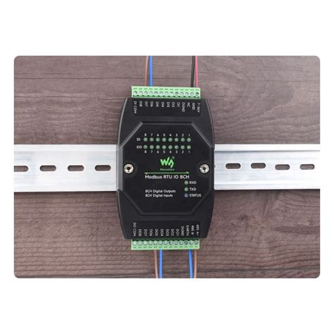 Industrial Channel Digital Input Output Module DC V Wide Voltage Power Supply Modbus RTU