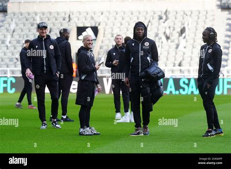 Bromleys Danny Imray Third Left And Team Mates Inspect The Pitch