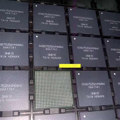1pcs New Sc667525avm08ac Bga624 Embedded Microprocessor Chip 