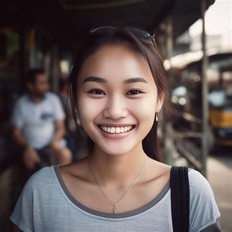 Premium Photo A Asian Couple Touring In Street Of Cities Real Photography