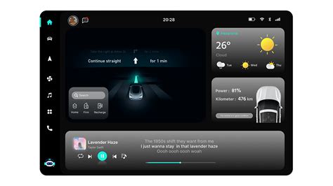 Hmi Car Navigation On Behance