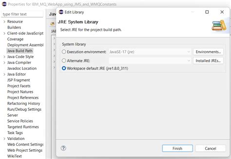 Right Click On The Project And Select Properties Select Java Build Path