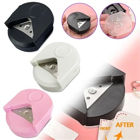 Journamm 코너 라운더 R4 카드 사진 정크 저널 Diy 스크랩북 등 다양한 용도에 활용할 수 있는 휴대용 종이